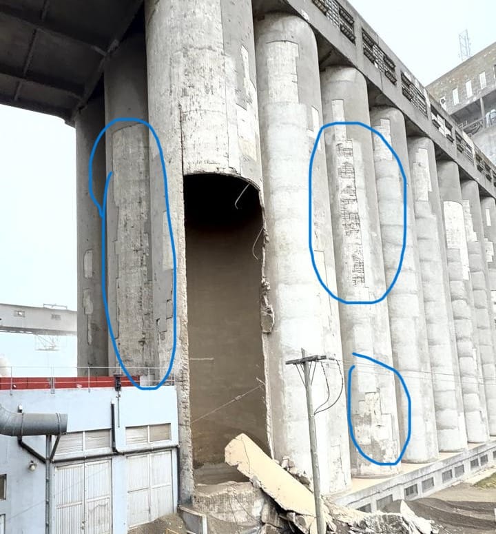 Terminal Quequén admitió que no inspecciona el interior de los silos y ...